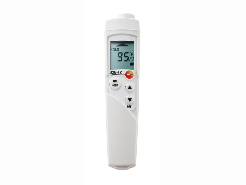 termómetro infrarrojo (ir) testo 826-t2 food service - Abaa tienda online